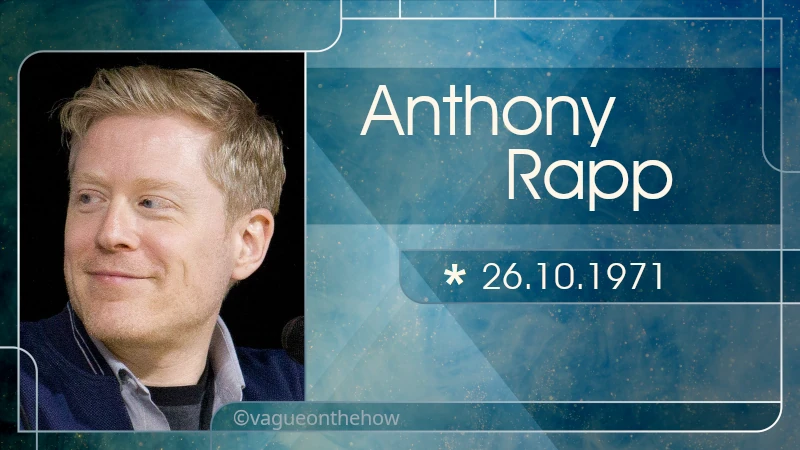 Spotlight: Anthony Rapp - Warp-Core NETWORK